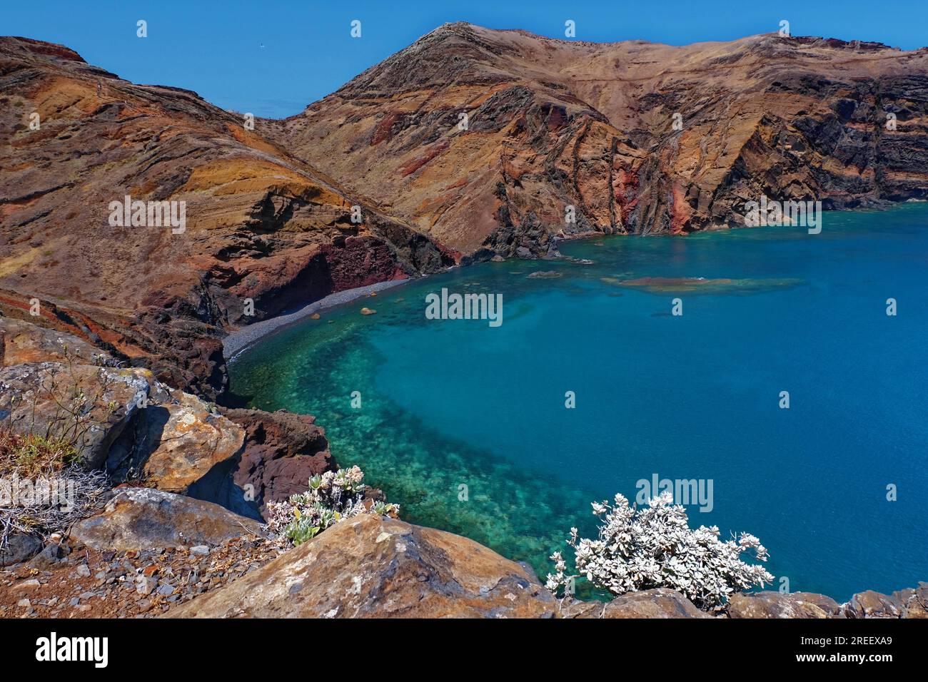 Rock Bay, East Coast, Atlantic Ocean, Nature Reserve, Ponta da Sao ...