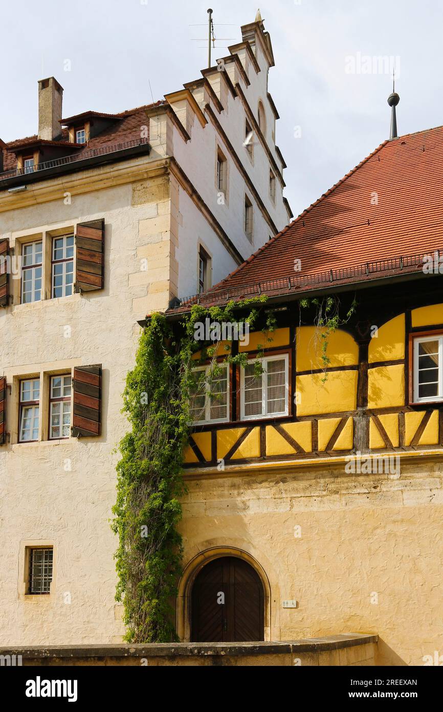 Bailiwick with stables, Hellenstein Castle, historical buildings ...