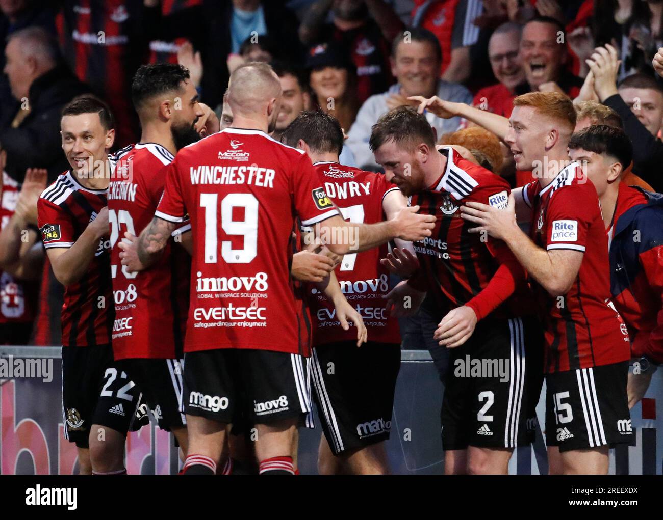 Crusaders europa conference league 2023 hi-res stock photography and images - Alamy