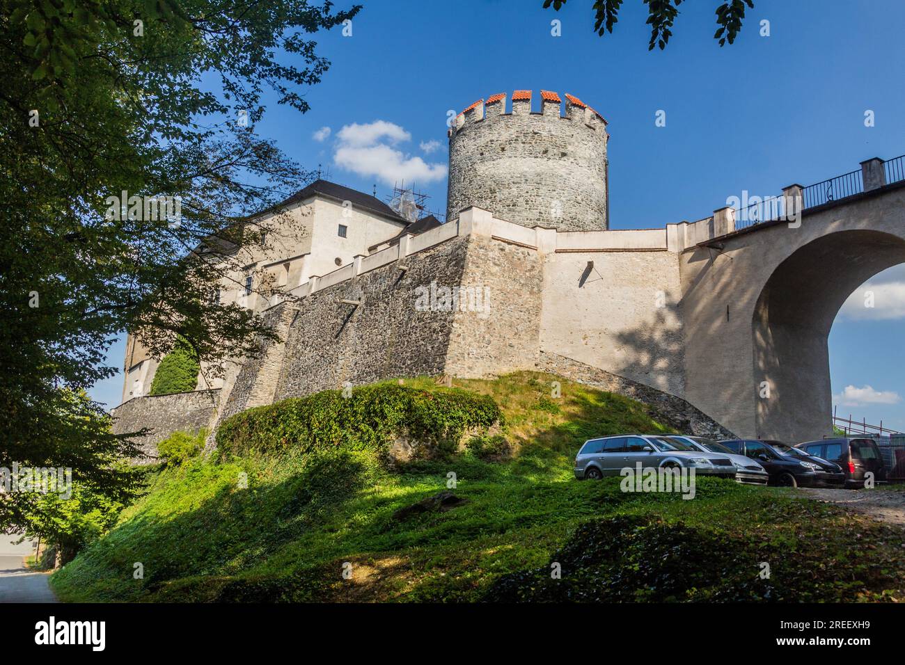 Cesky Sternberk castle, Czech Republic Stock Photo - Alamy