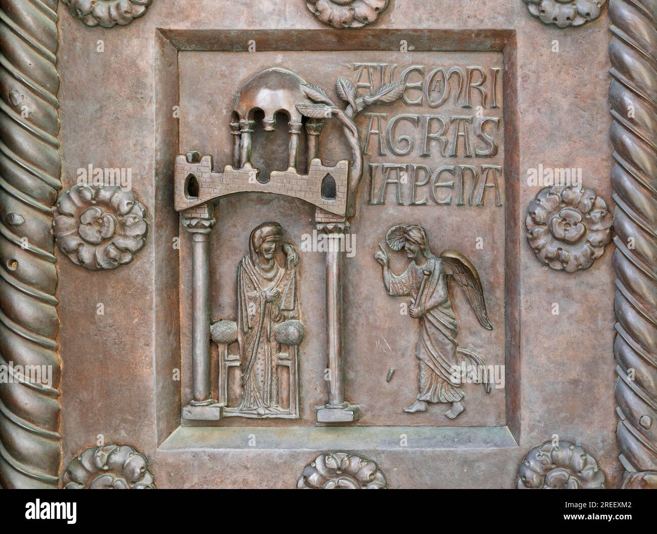 The Angel Announces the Birth of Jesus to Mary, Annunciation, Detail ...