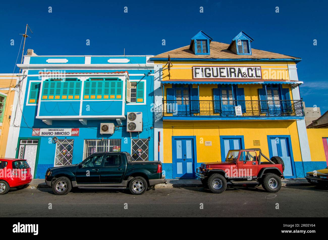 Mindelo city hi-res stock photography and images - Alamy