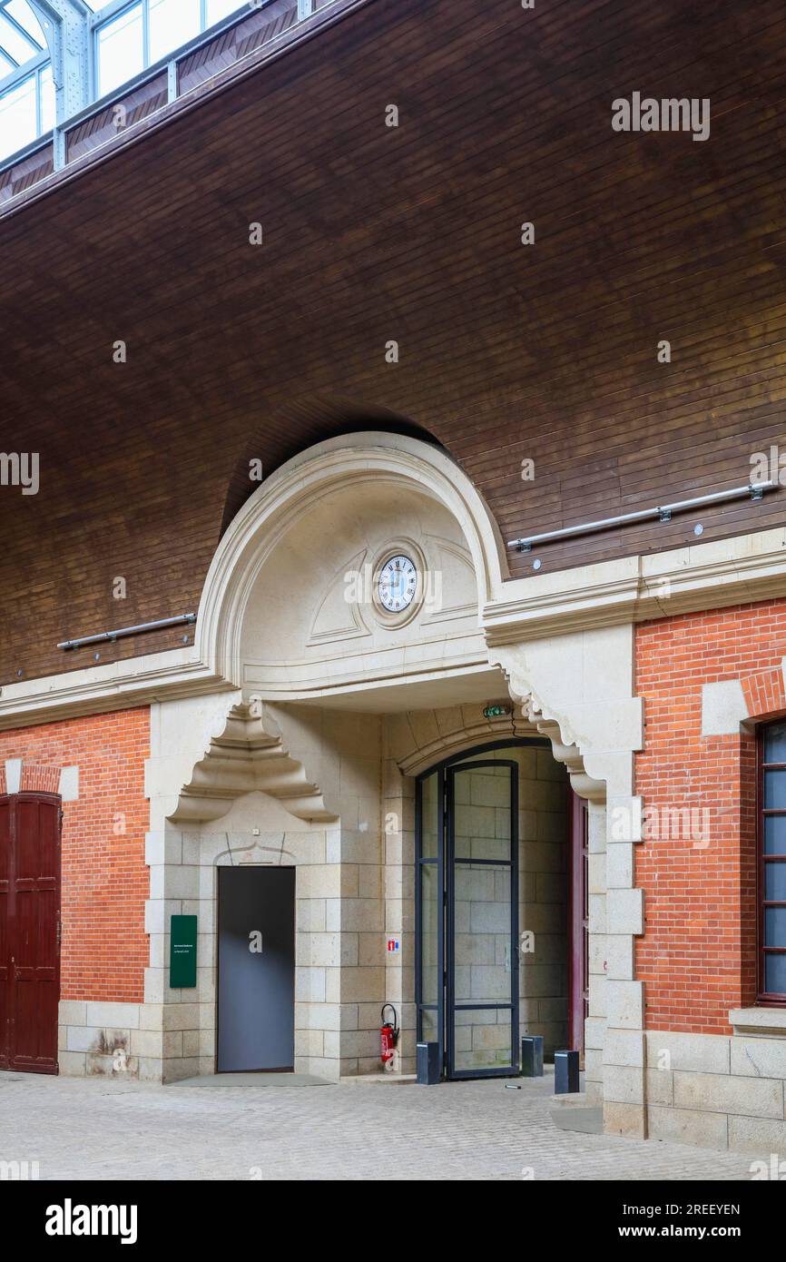 Former stables, neo-Gothic Victorian Chateau de Trevarez, built 1893 ...