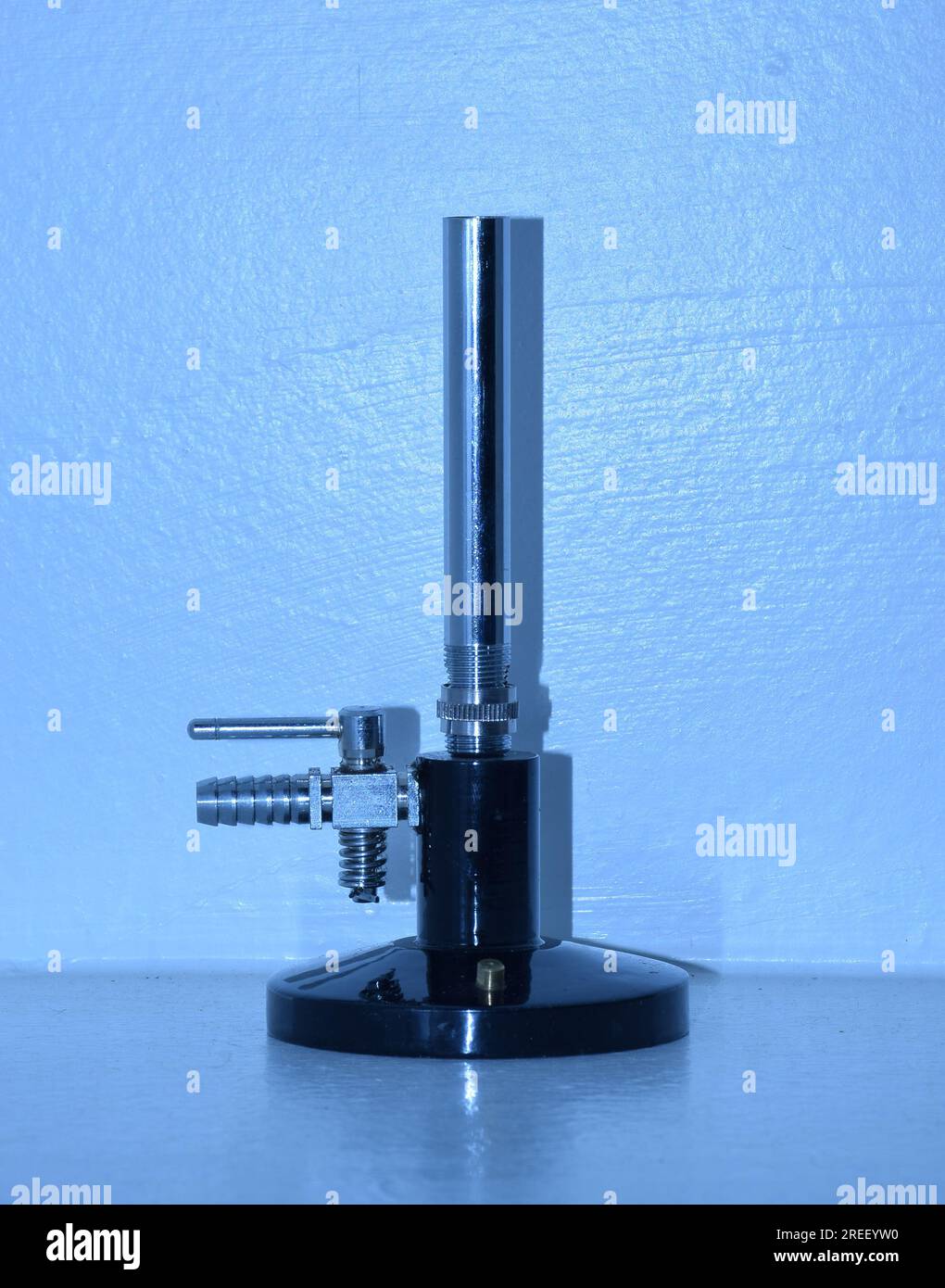 Bunsen Burner is a device for combining a flammable gas with controlled ...