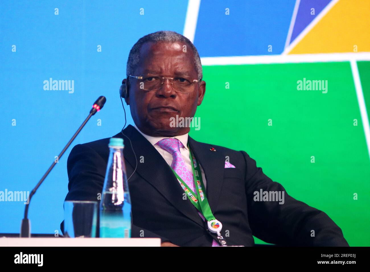 Saint Petersburg, Russia. 27th July, 2023. Jean-Dominique Okemba ...