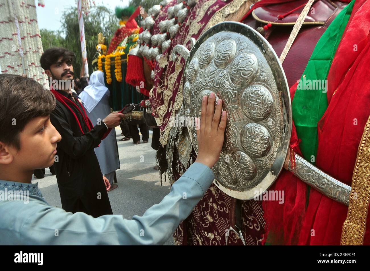 Islamabad, Capital, Pakistan. 27th July, 2023. Shia Muslims march ...