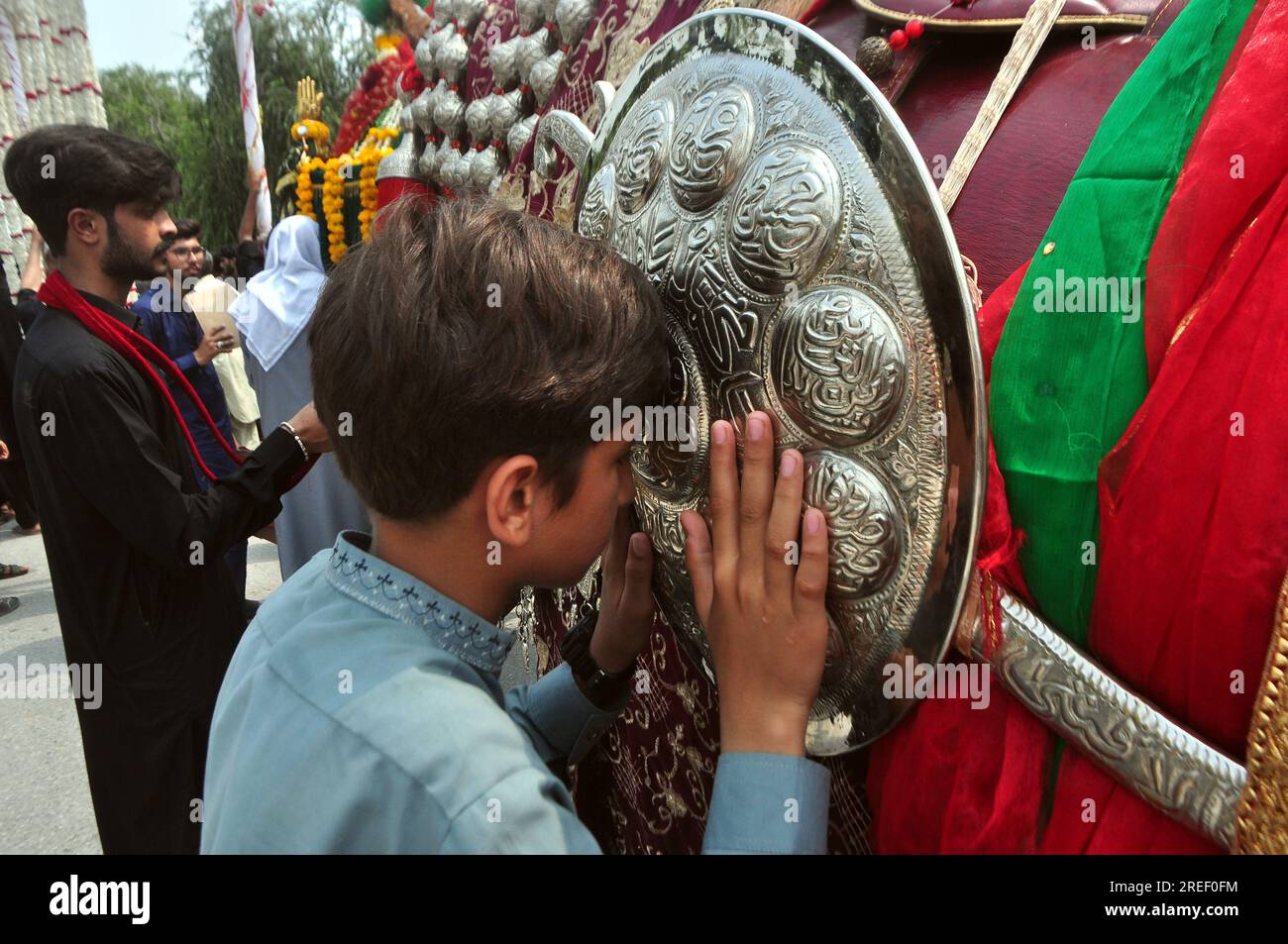 Islamabad, Capital, Pakistan. 27th July, 2023. Shia Muslims march ...