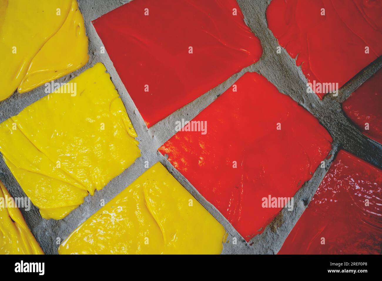 low opacity of mosaic tile wall background for creative idea and ...