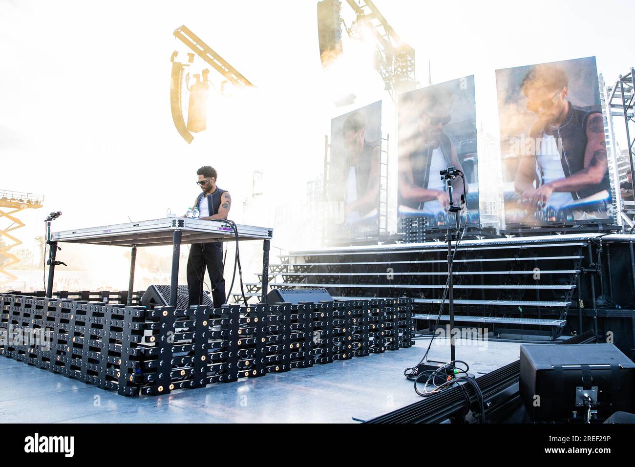 Milan, Italy. 27th July, 2023. The Haitian-Canadian record producer ...