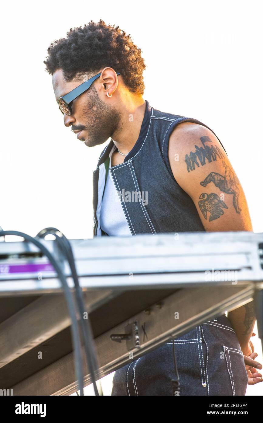 Milan, Italy. 27th July, 2023. The Haitian-Canadian record producer ...