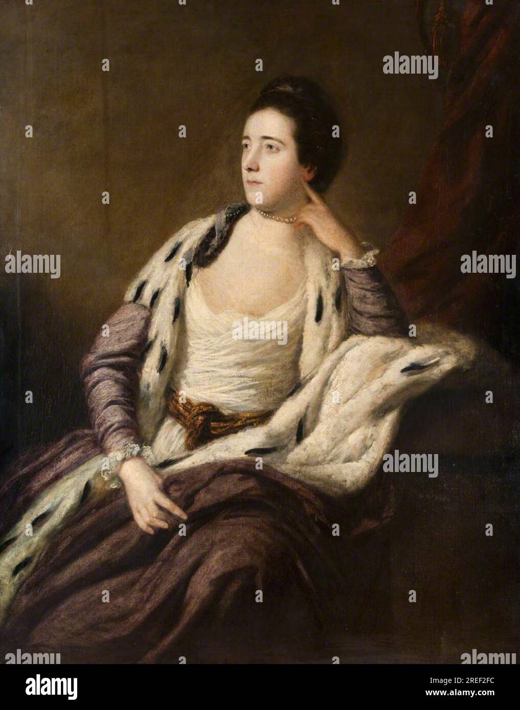Lady Maynard (c.1731-1762) 1760 by Joshua Reynolds Stock Photo - Alamy