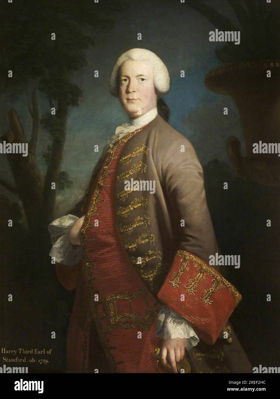 Harry Grey, 4th Earl of Stamford (1715-1768) 1756 by Joshua Reynolds ...