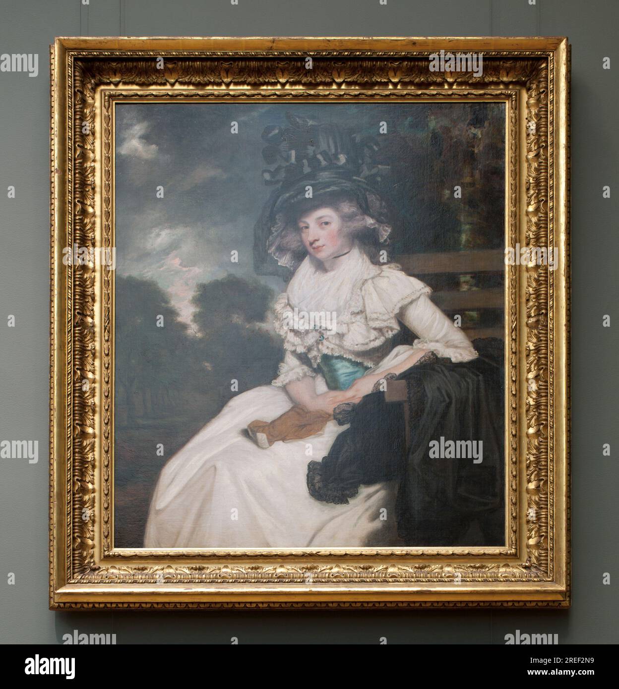 Mrs. Lewis Thomas Watson (Mary Elizabeth Milles, 1767–1818) 1789 by ...
