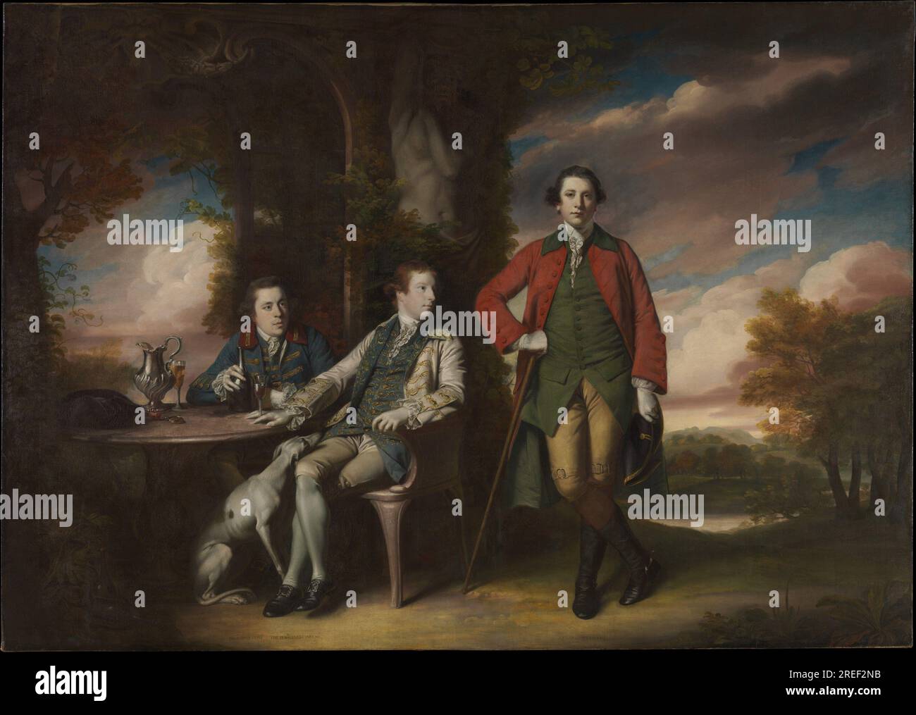 The Honorable Henry Fane (1739–1802) with Inigo Jones and Charles Blair ...