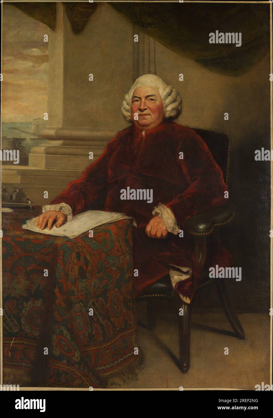 John Barker (1707–1787) 1786 by Joshua Reynolds Stock Photo - Alamy