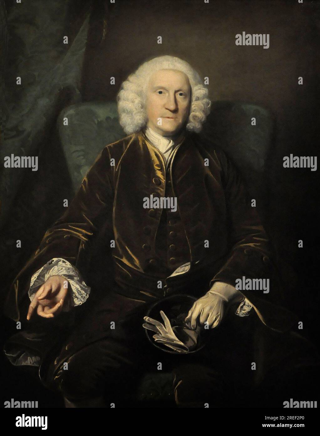 William Turner circa 1758 by Joshua Reynolds Stock Photo - Alamy