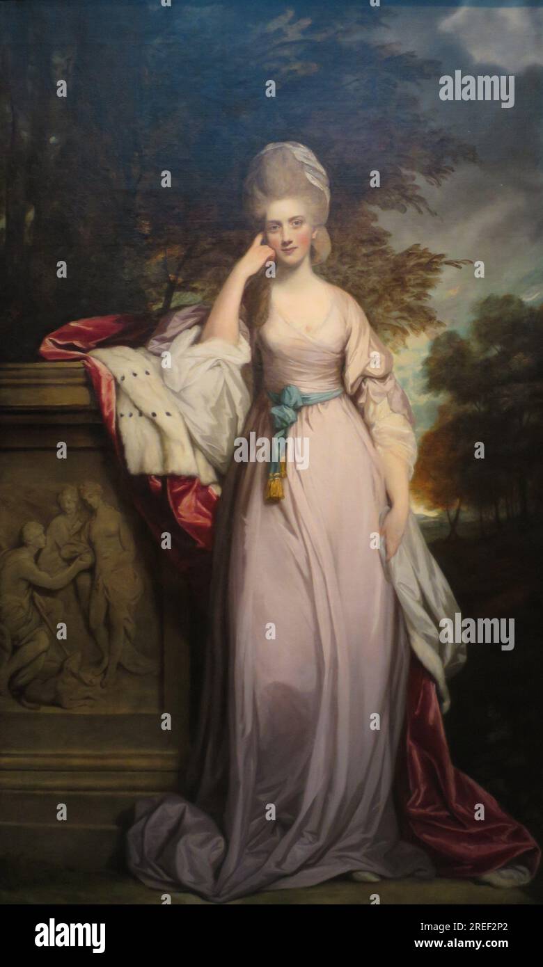 Anne, Viscountess Townsend, Later Marchioness Townshend circa 1780 by ...