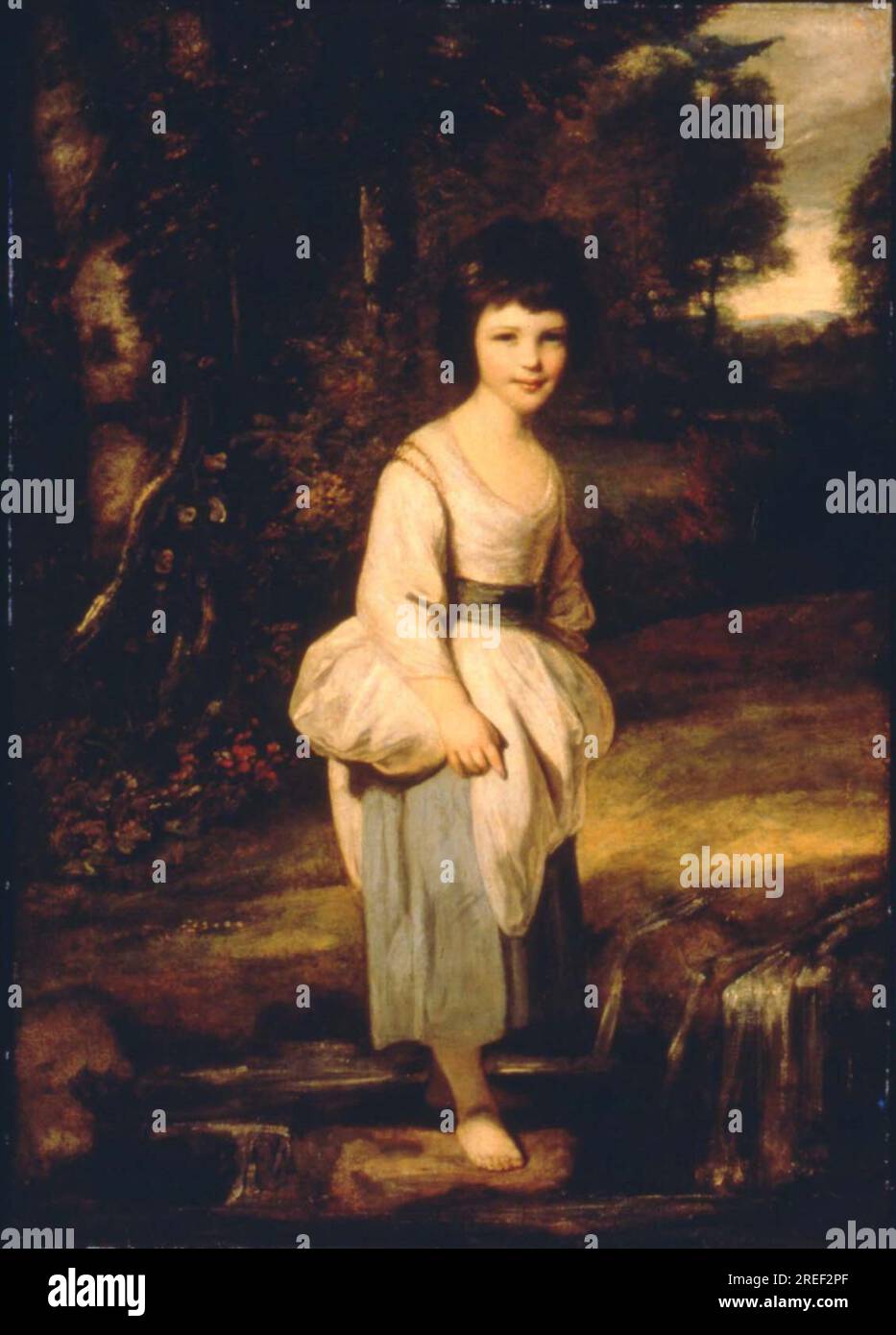 Lady Anne Fitzpatrick circa 1775 by Joshua Reynolds Stock Photo - Alamy