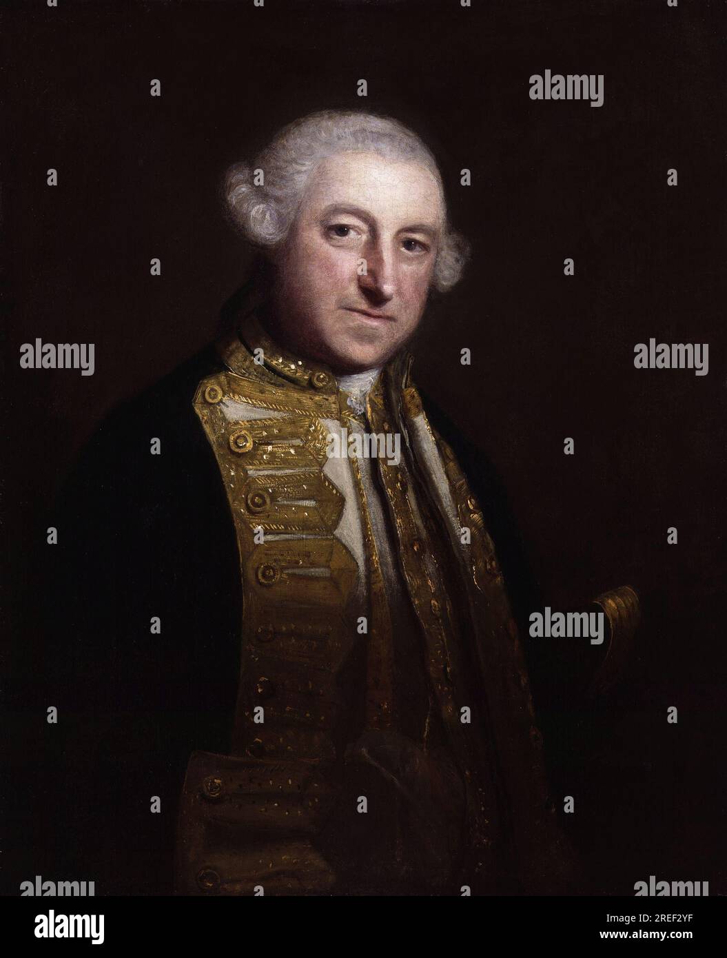 Edward Boscawen circa 1755 by Joshua Reynolds Stock Photo - Alamy