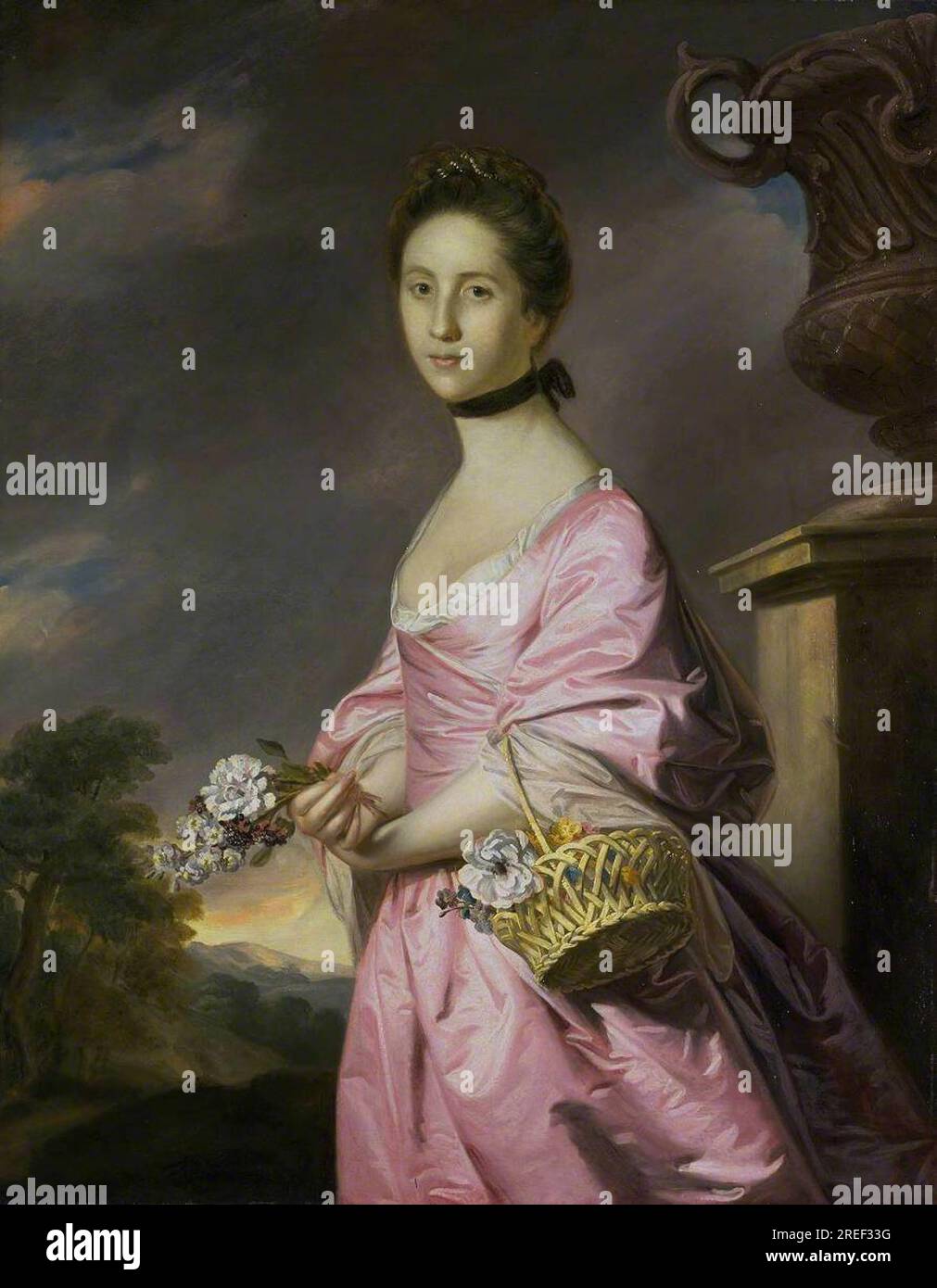 Lady Anstruther 1761 by Joshua Reynolds Stock Photo - Alamy