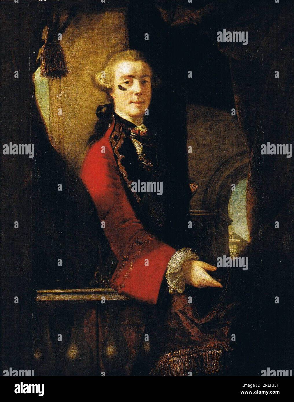 Charles, 9th Lord Cathcart circa 1753-1755 by Joshua Reynolds Stock ...