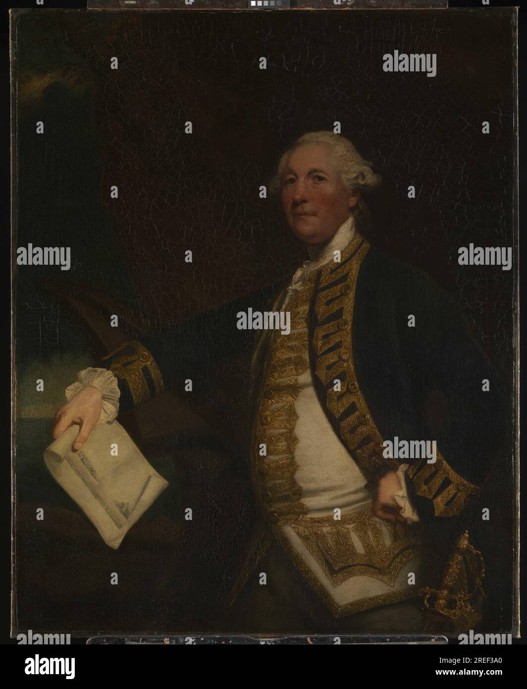 Commodore Sir William James, 1722-83 1784 by Joshua Reynolds Stock ...