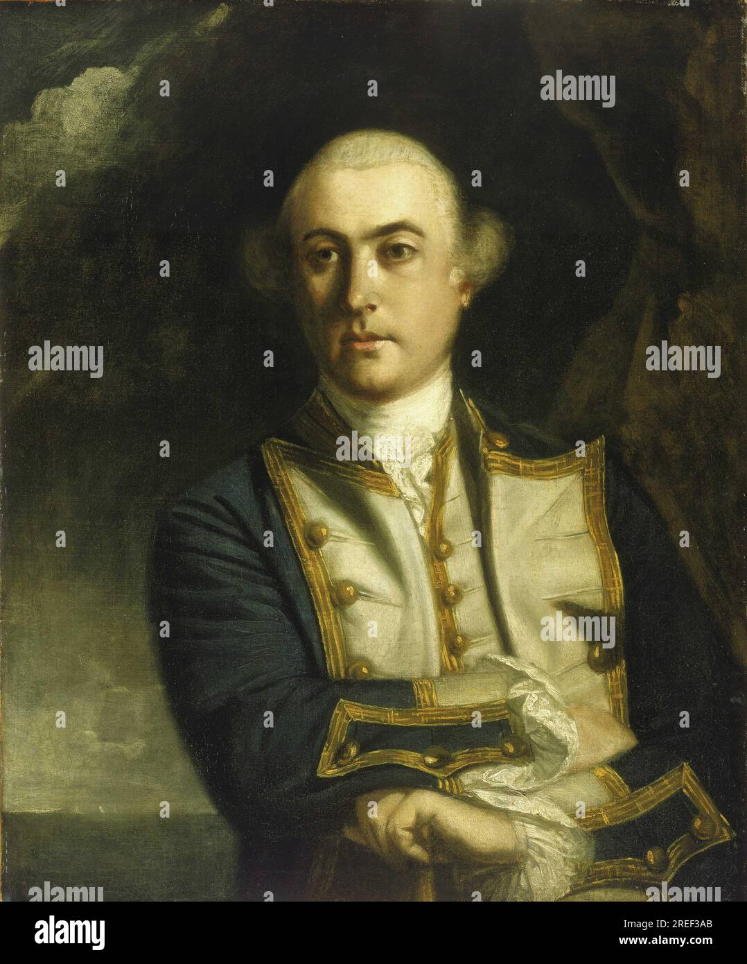 Captain the Honourable John Byron, 1723-86 1759 by Joshua Reynolds ...