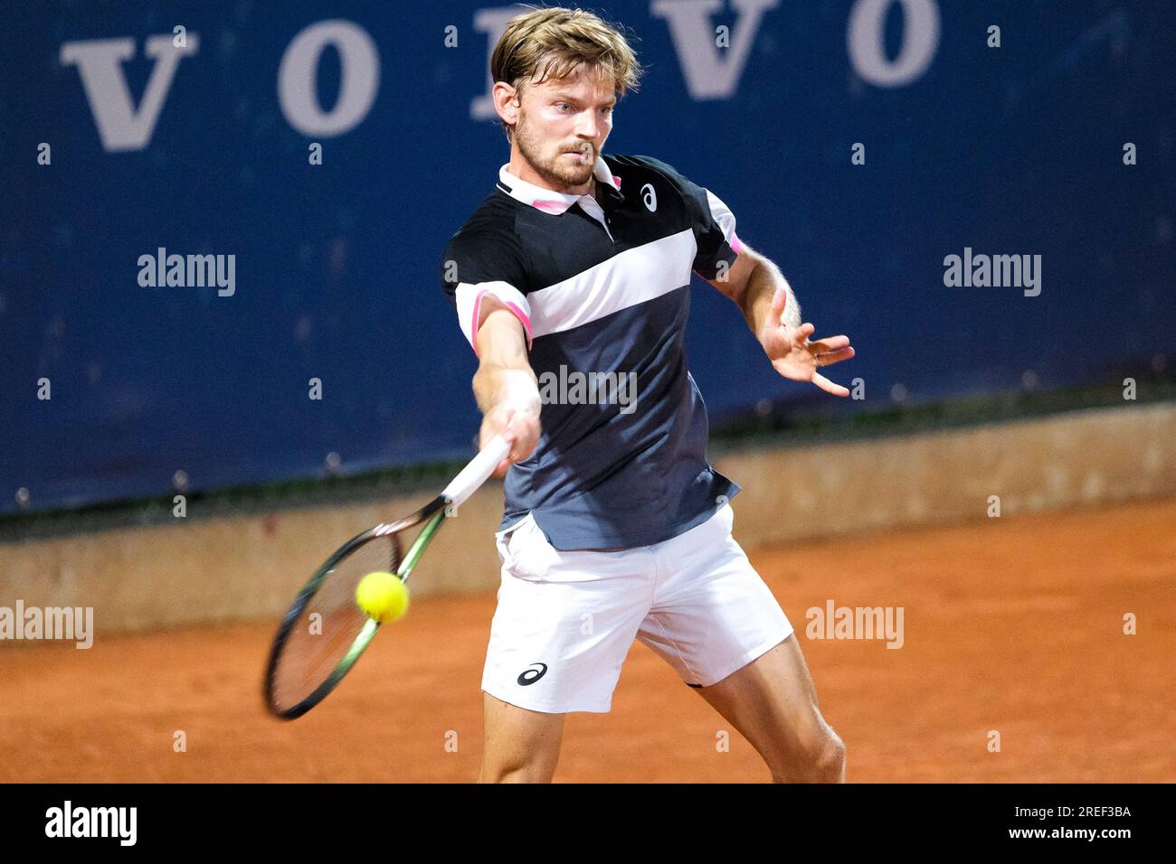 Verona, Italy. 27th July, 2023. David Goffin in action during ...