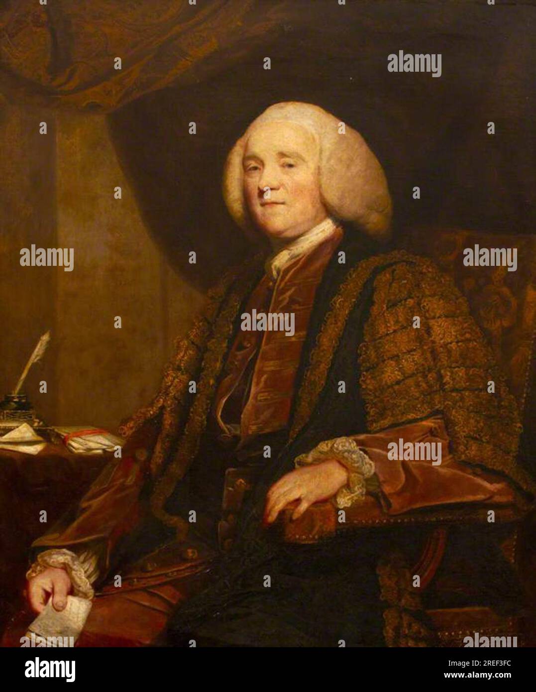 The Right Hon. George Grenville MP (1712-1770) circa 1767 by Joshua ...