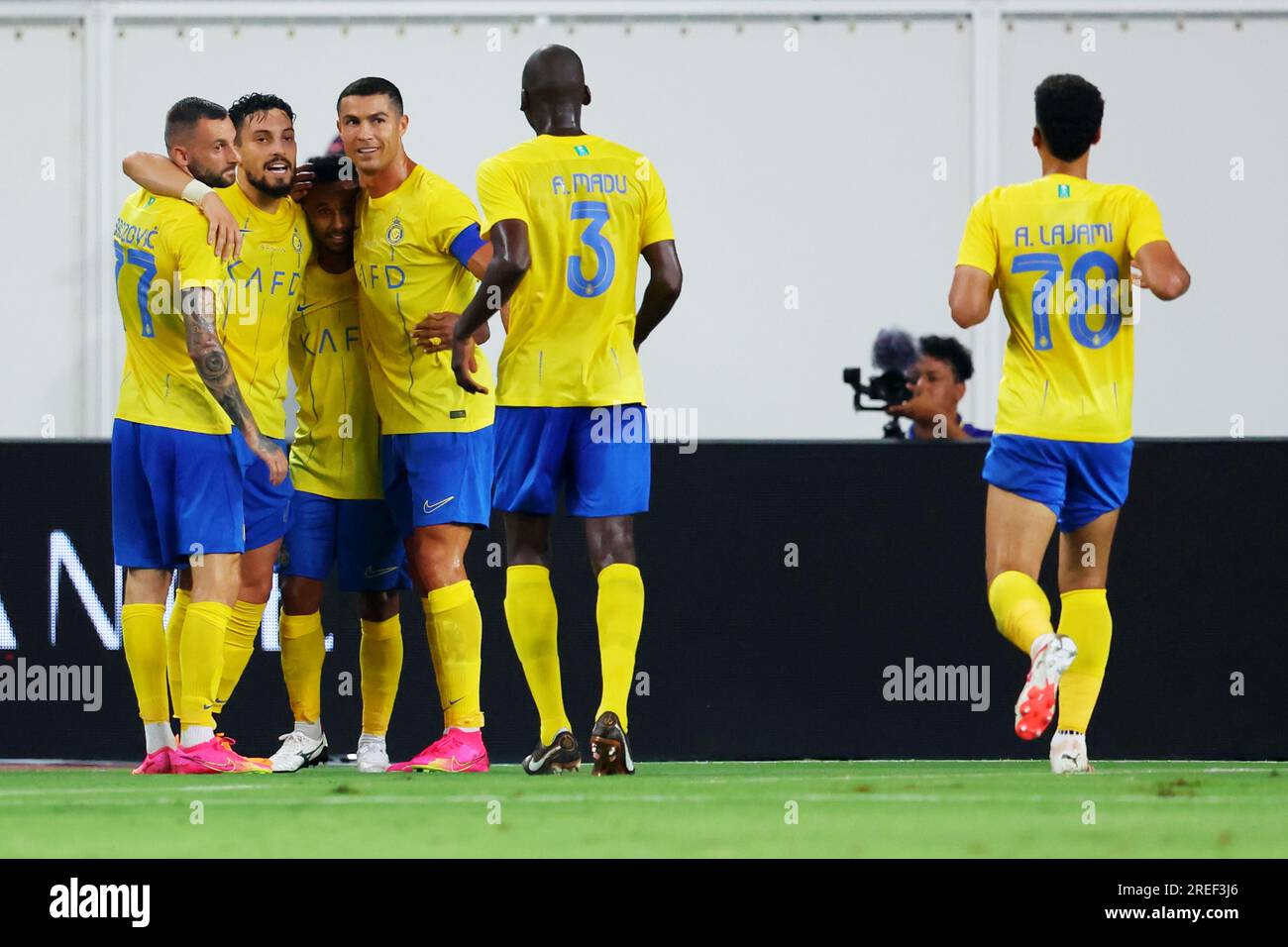 Osaka, Japan. 27th July, 2023. FC/Al-Nassr FC team group (Al-Nassr ...