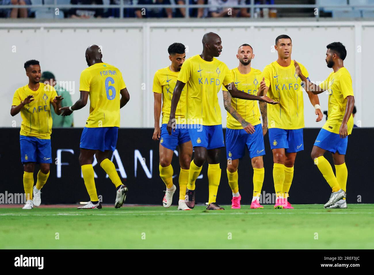 Osaka, Japan. 27th July, 2023. FC/Al-Nassr FC team group (Al-Nassr ...