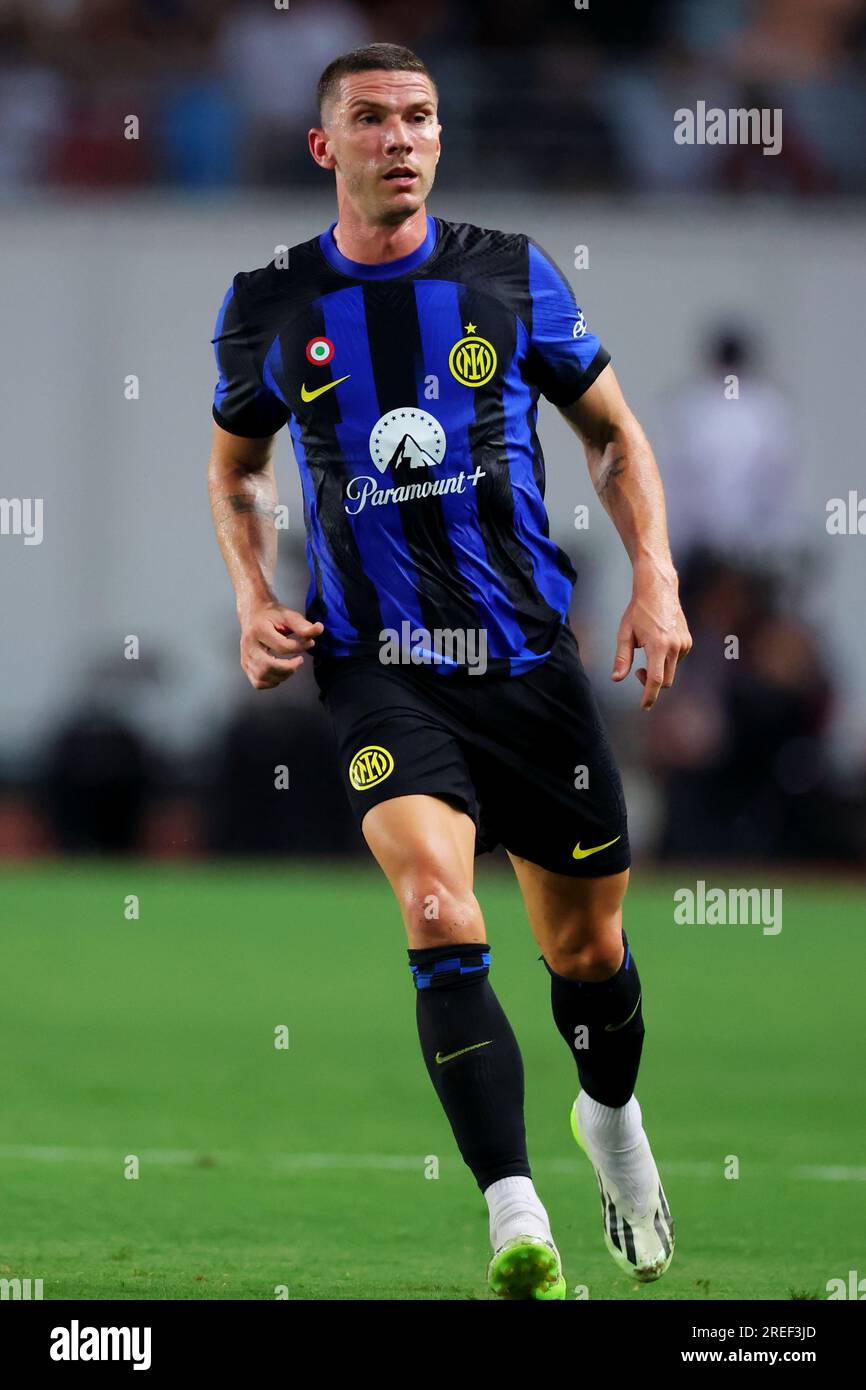 Osaka, Japan. 27th July, 2023. Robin Gosens (Inter) Football/Soccer ...