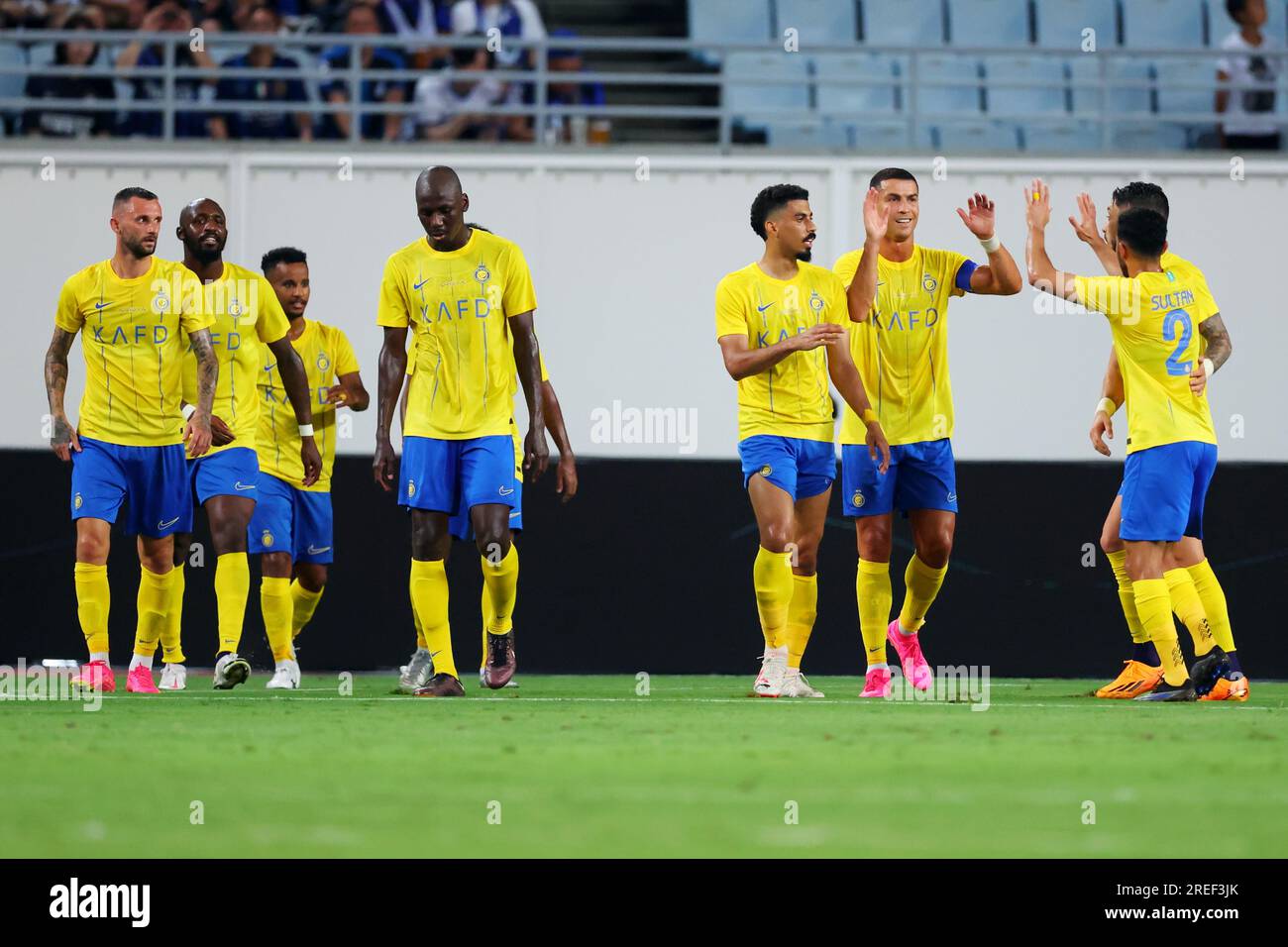 Osaka, Japan. 27th July, 2023. FC/Al-Nassr FC team group (Al-Nassr ...