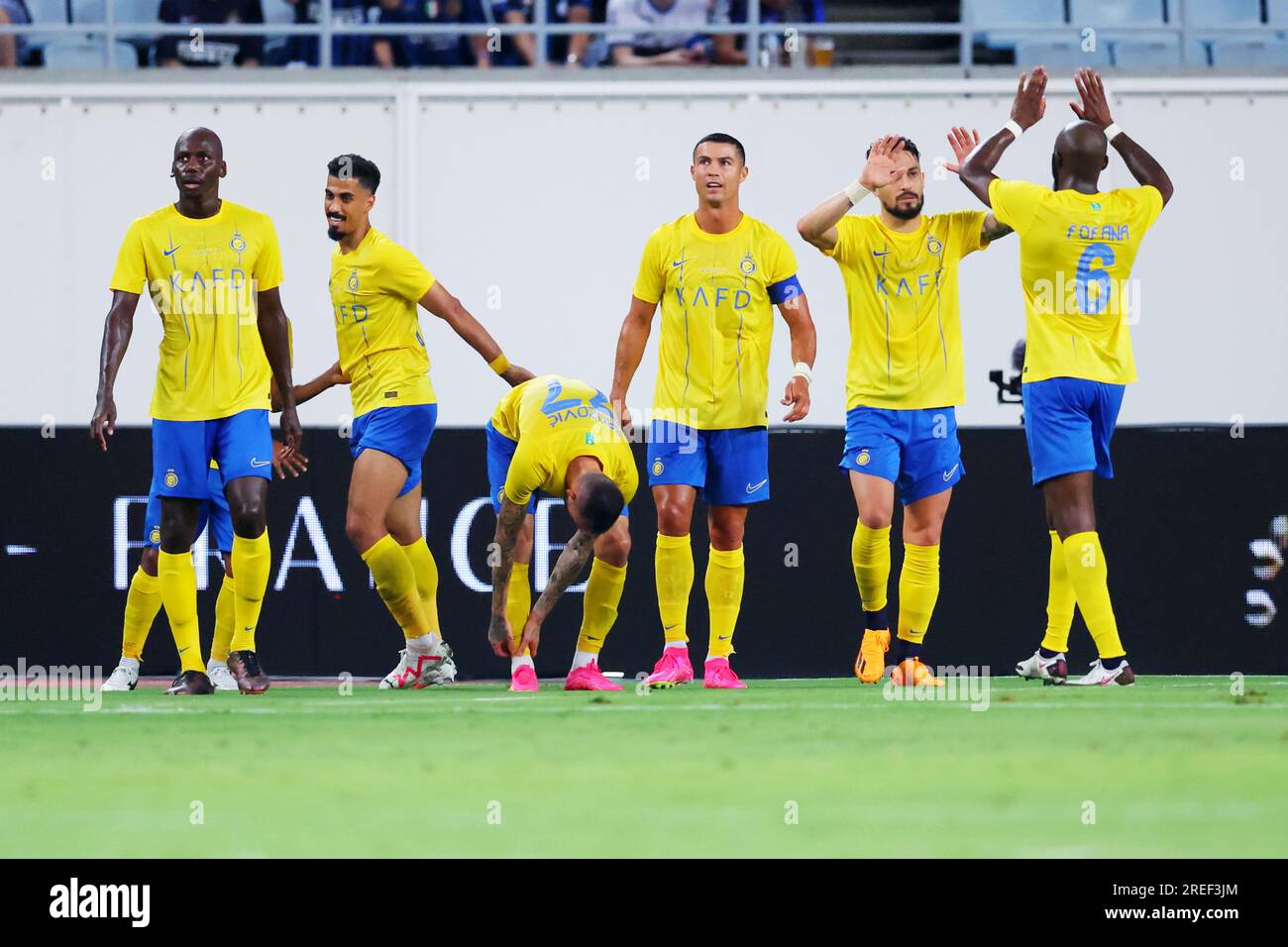 Osaka, Japan. 27th July, 2023. FC/Al-Nassr FC team group (Al-Nassr ...