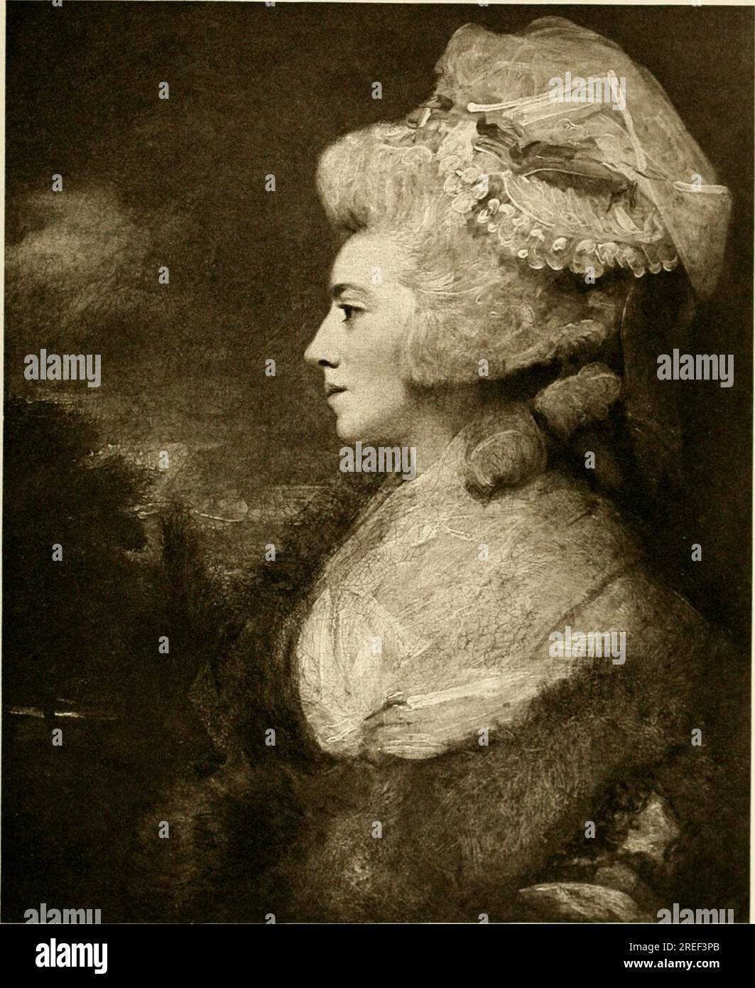 Portrait of Lady Louisa Fitzpatrick 1909 by Joshua Reynolds Stock Photo ...