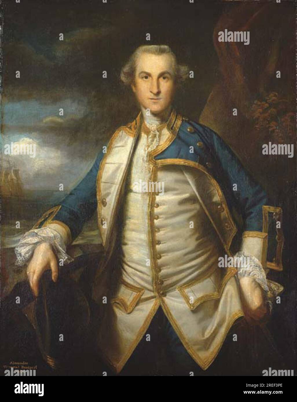 Captain alexander hood hi-res stock photography and images - Alamy