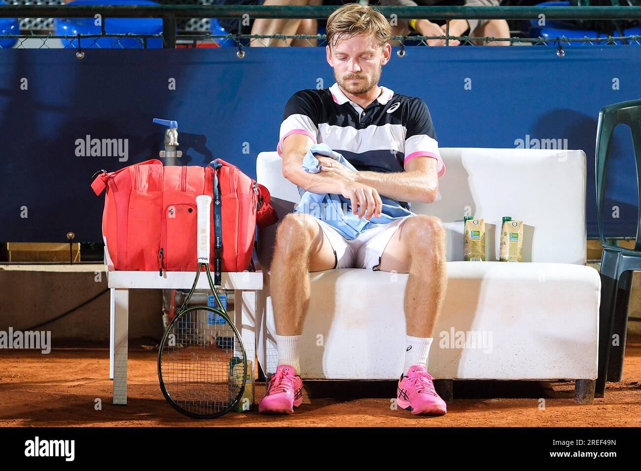 Verona, Italy. 27th July, 2023. July 27, 2023, Verona, Italy: David ...