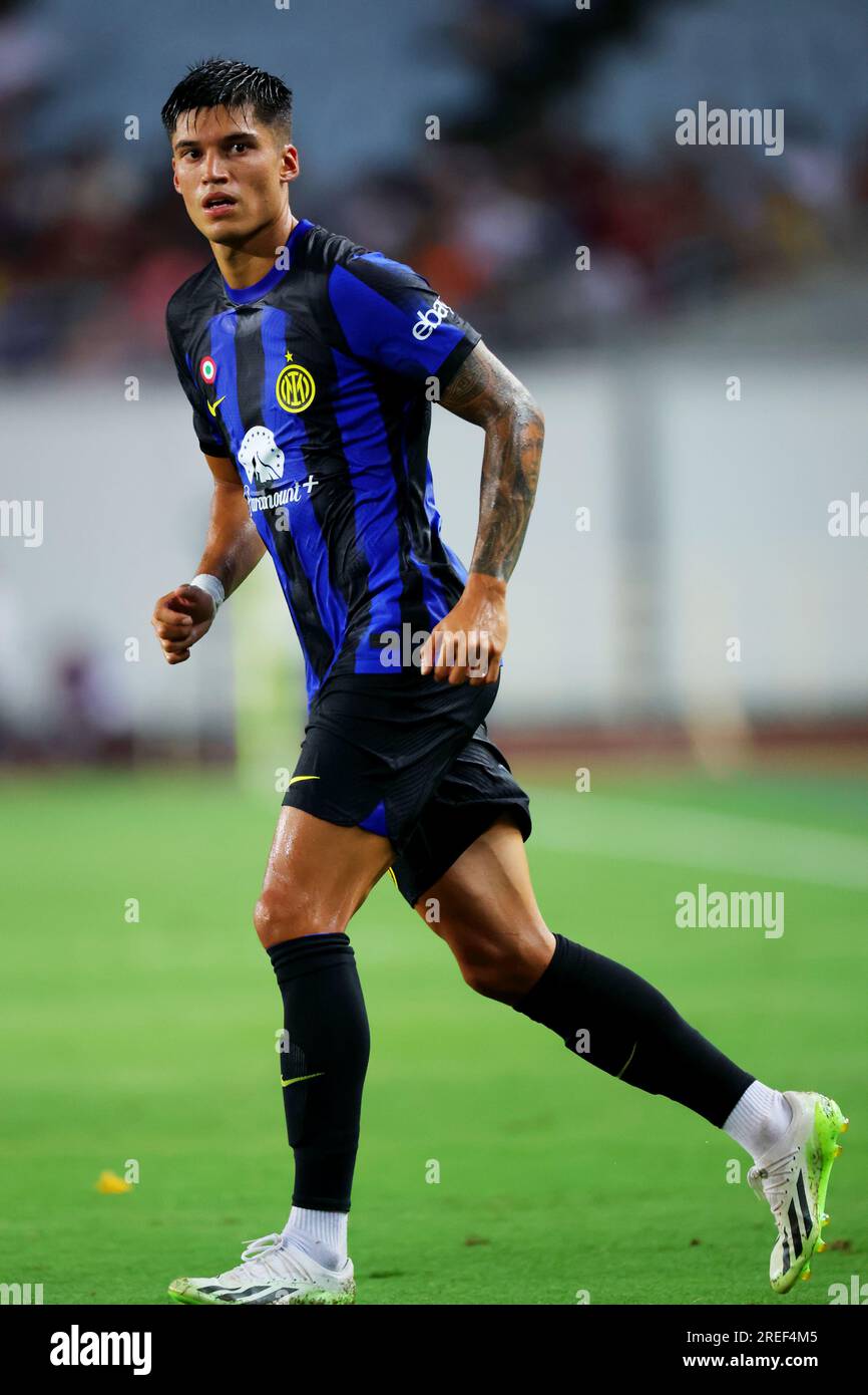 Osaka, Japan. 27th July, 2023. Joaquin Correa (Inter) Football/Soccer ...