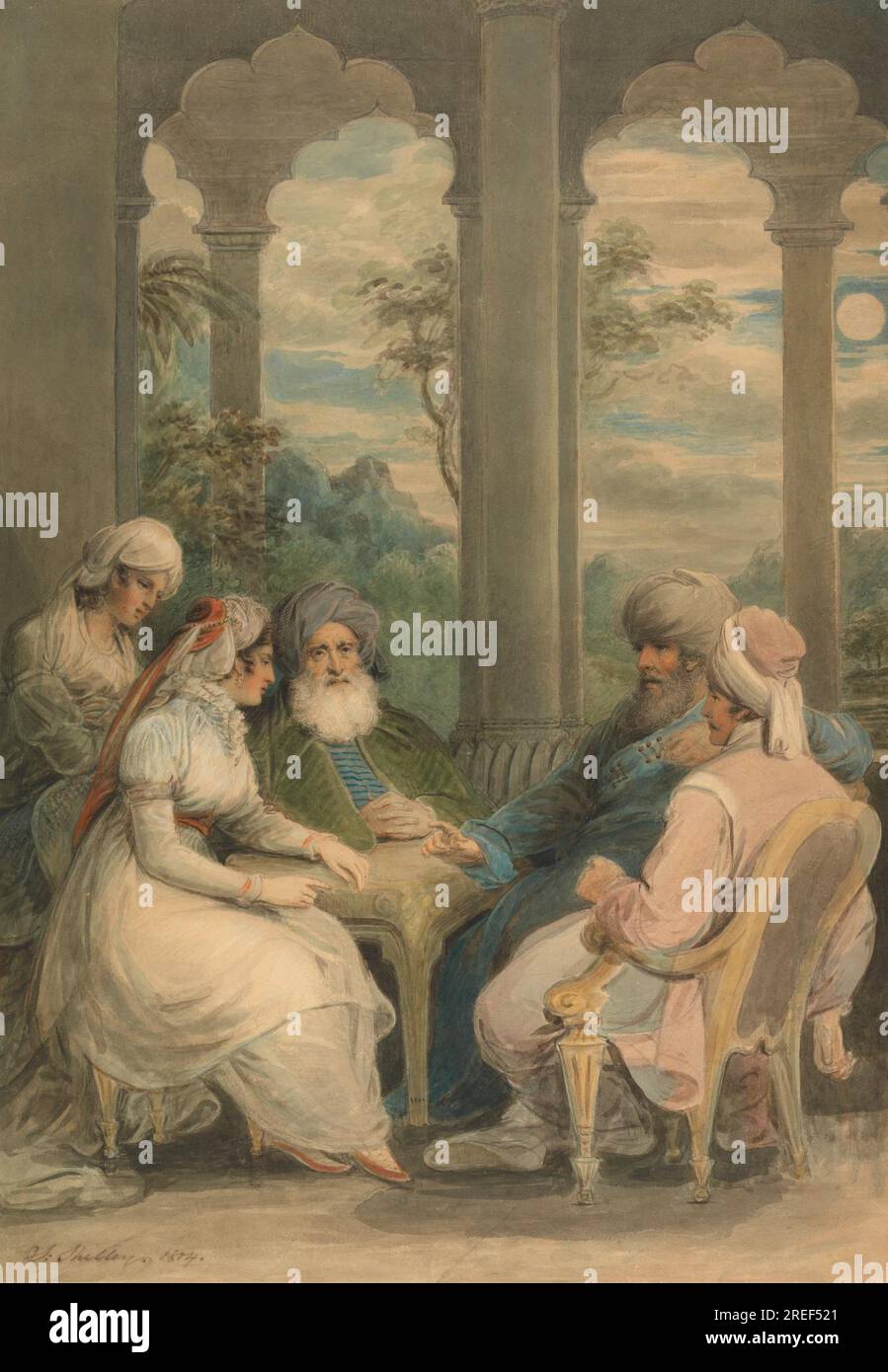 Prince rasselas and his sister hi-res stock photography and images - Alamy