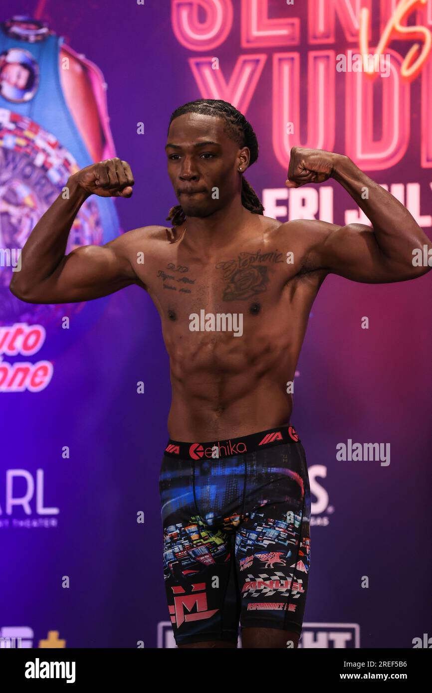 Las Vegas, NV, USA. 27th July, 2023. Kaylyn Alferd poses on stage ...