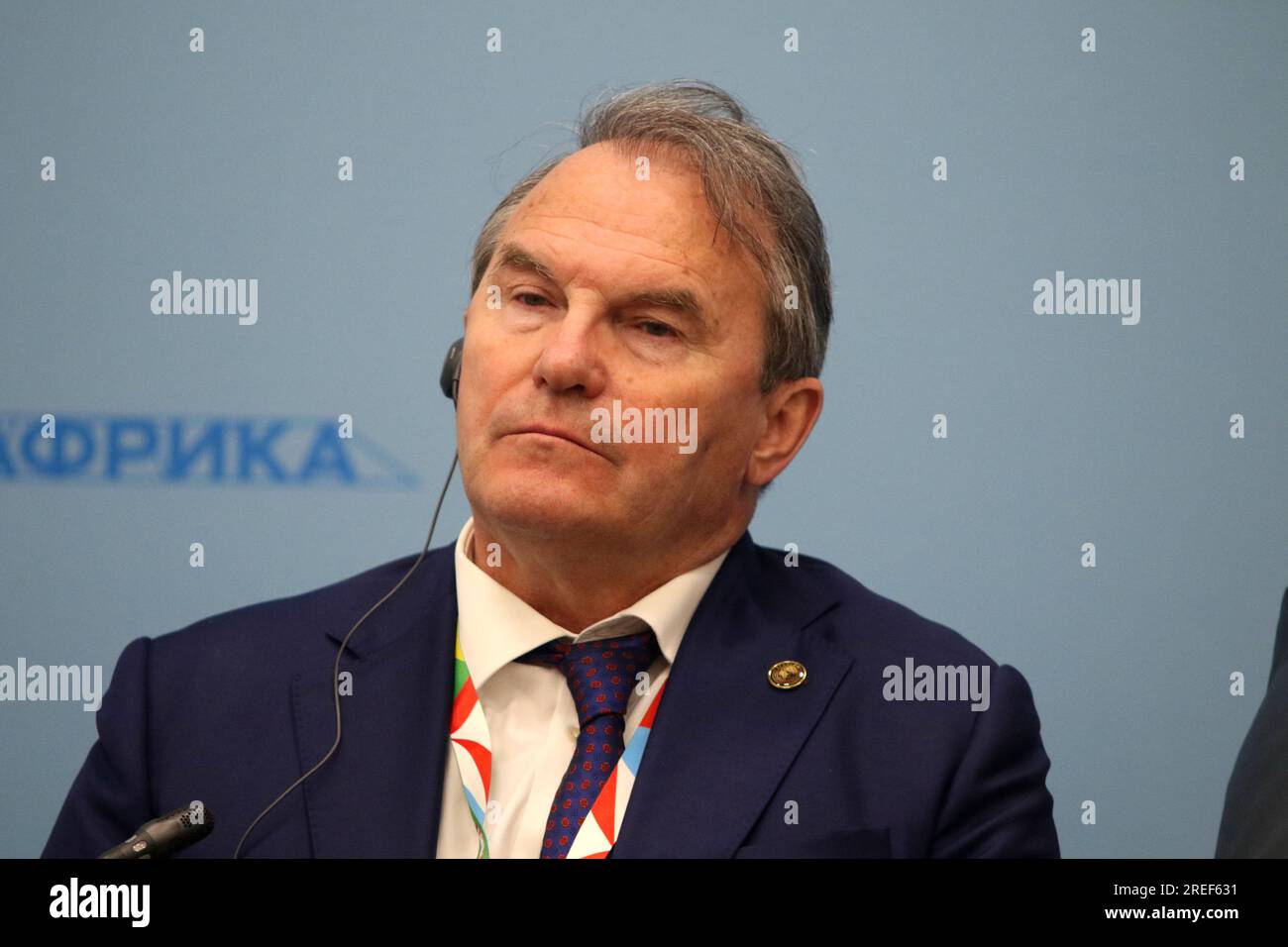 Saint Petersburg, Russia. 27th July, 2023. Igor Morozov, Member of the ...