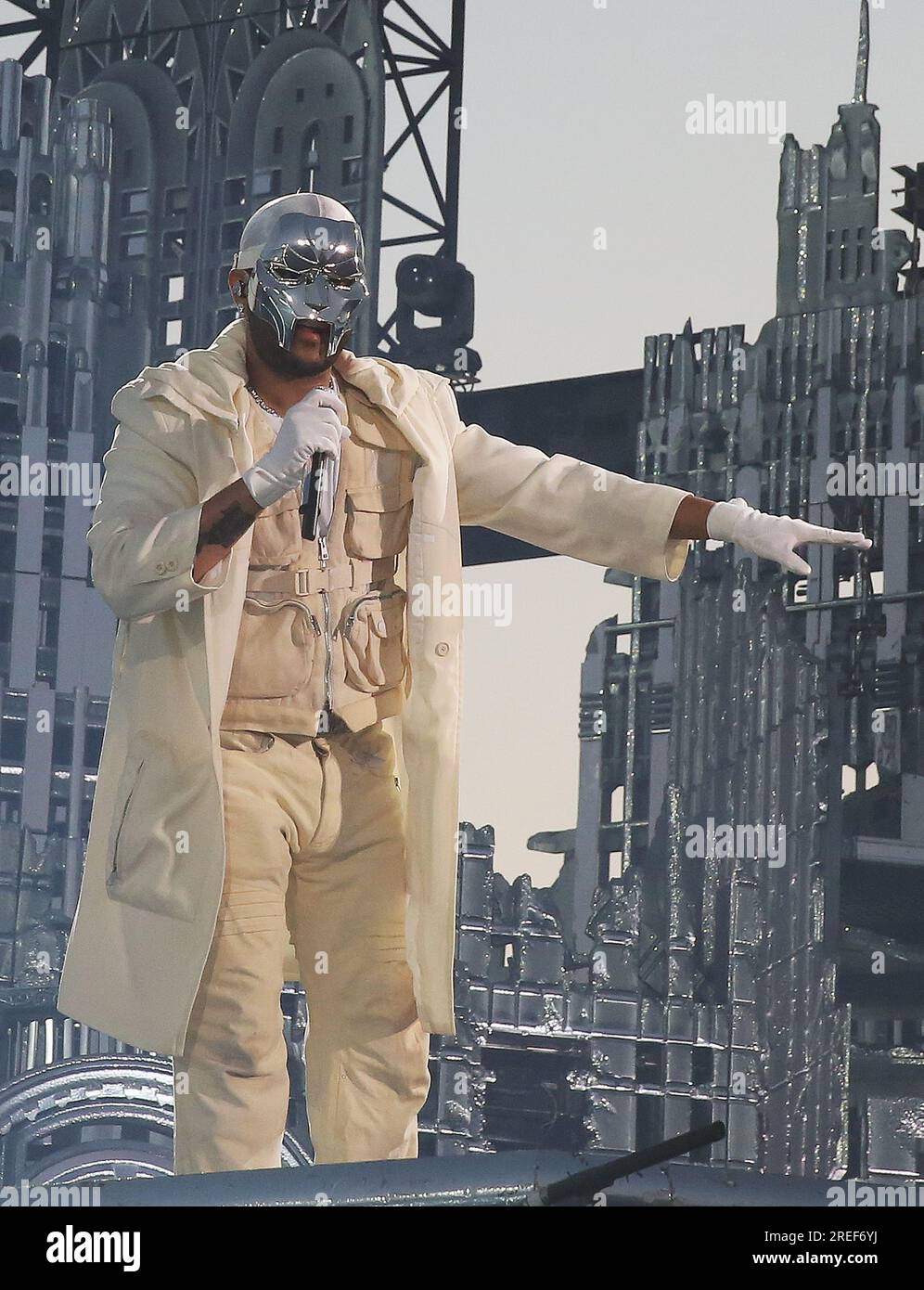 Milan, It. 27th July, 2023. The Weeknd in concert at the La Maura ...