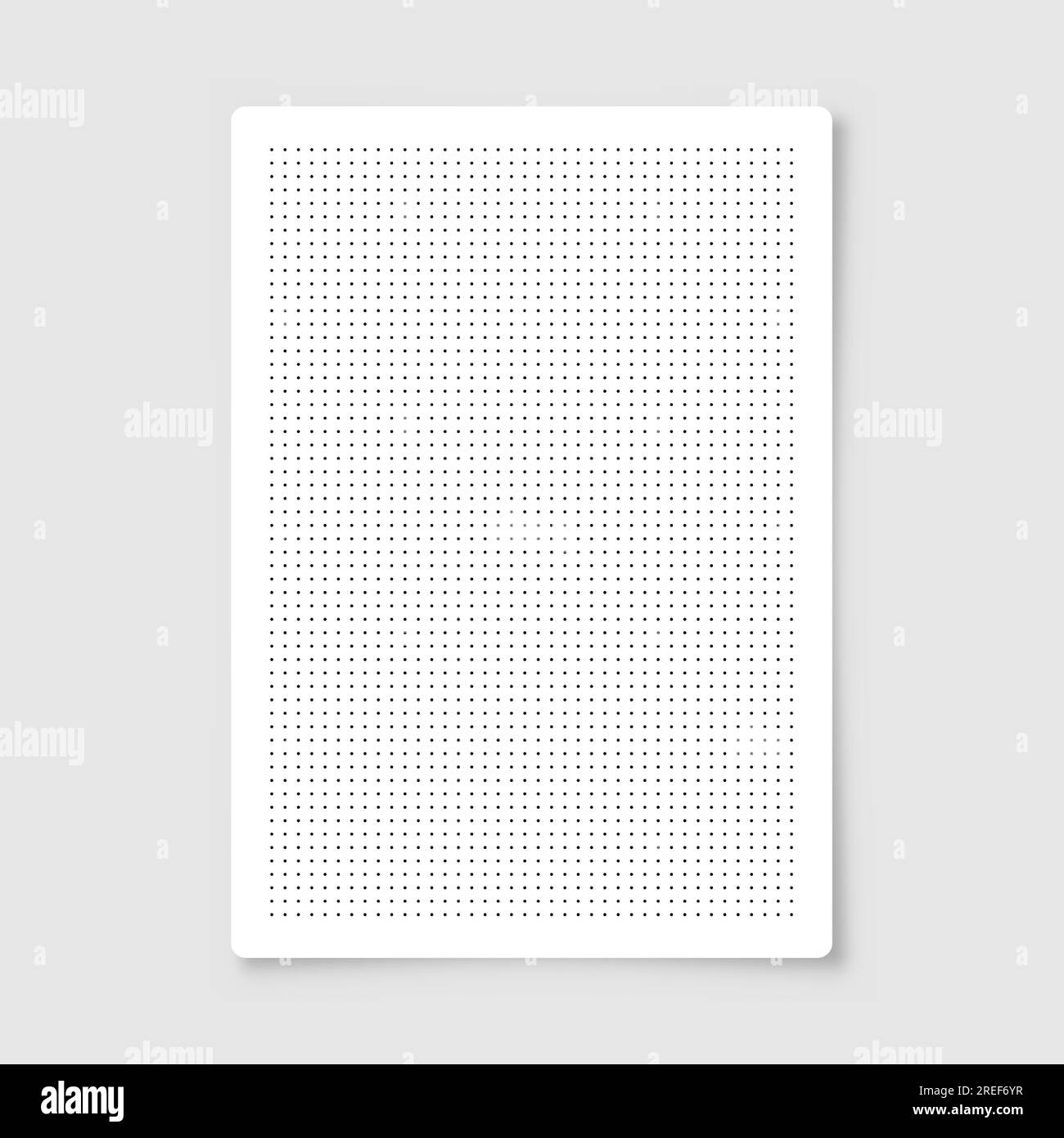 Dotted graph paper with grid. Polka dot pattern, geometric texture for ...