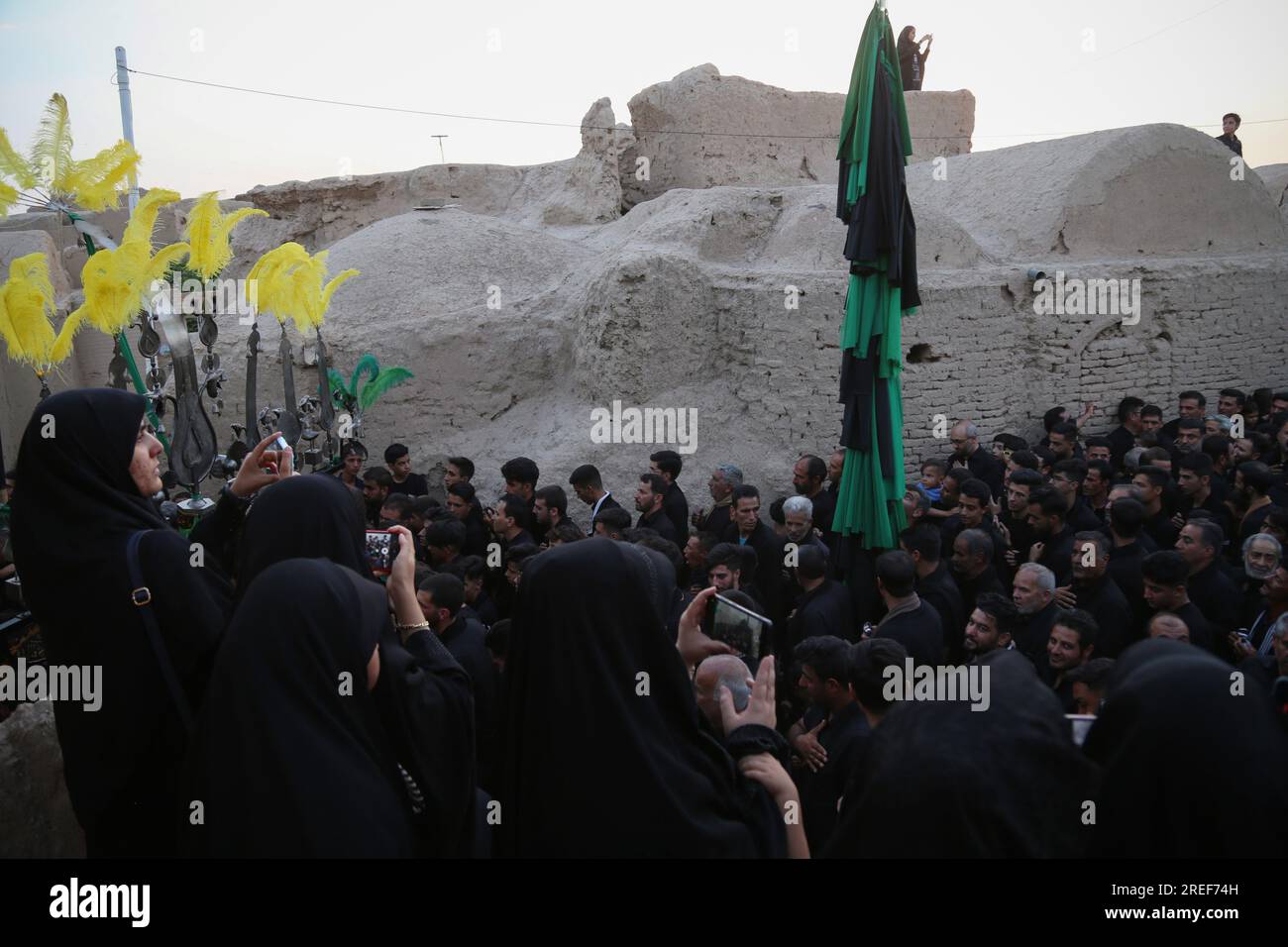 July 27, 2023, Qurtan village, Isfahan, Iran: Iranian Shiite Muslims ...