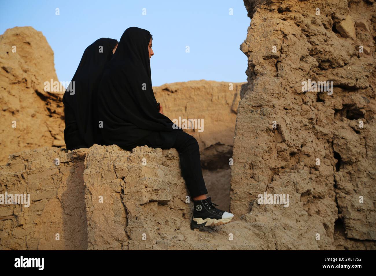 July 27, 2023, Qurtan village, Isfahan, Iran: Two Iranian Shiite Muslim ...