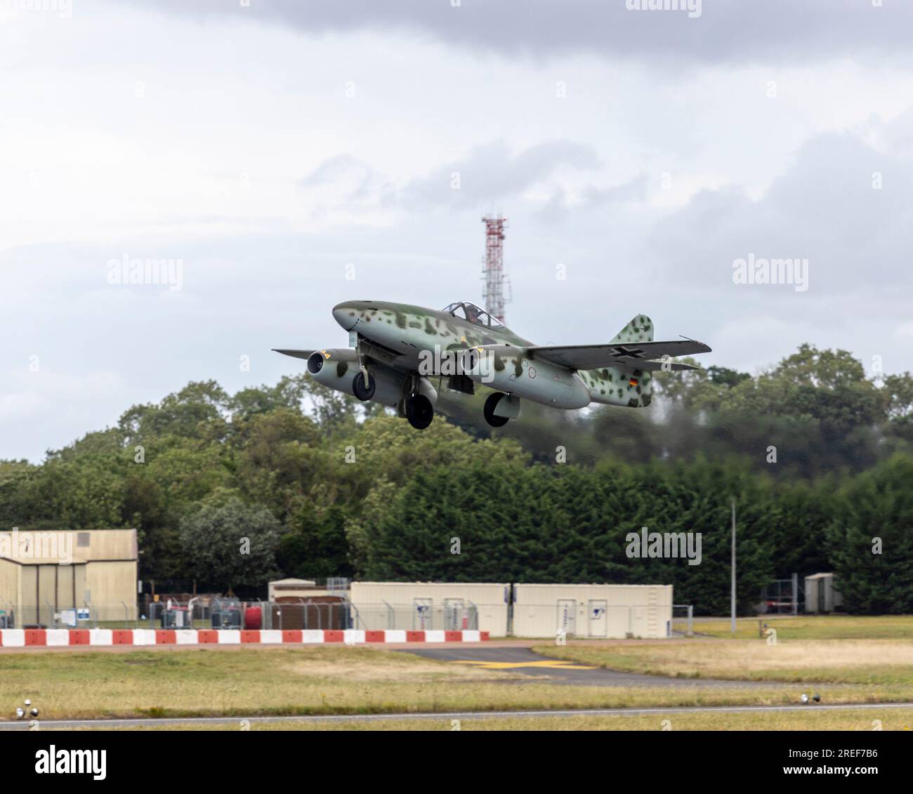 Messerschmitt Me 262 first operational jet fighter Stock Photo - Alamy