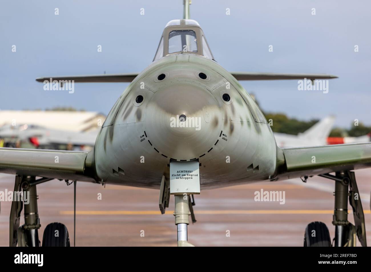 Messerschmitt Me 262 reproduction jet plane Stock Photo - Alamy