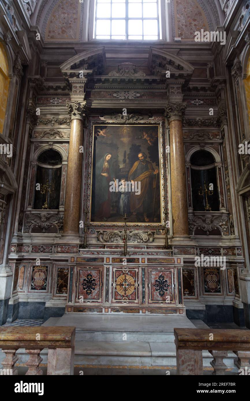 Neapolitan baroque altar hi-res stock photography and images - Alamy
