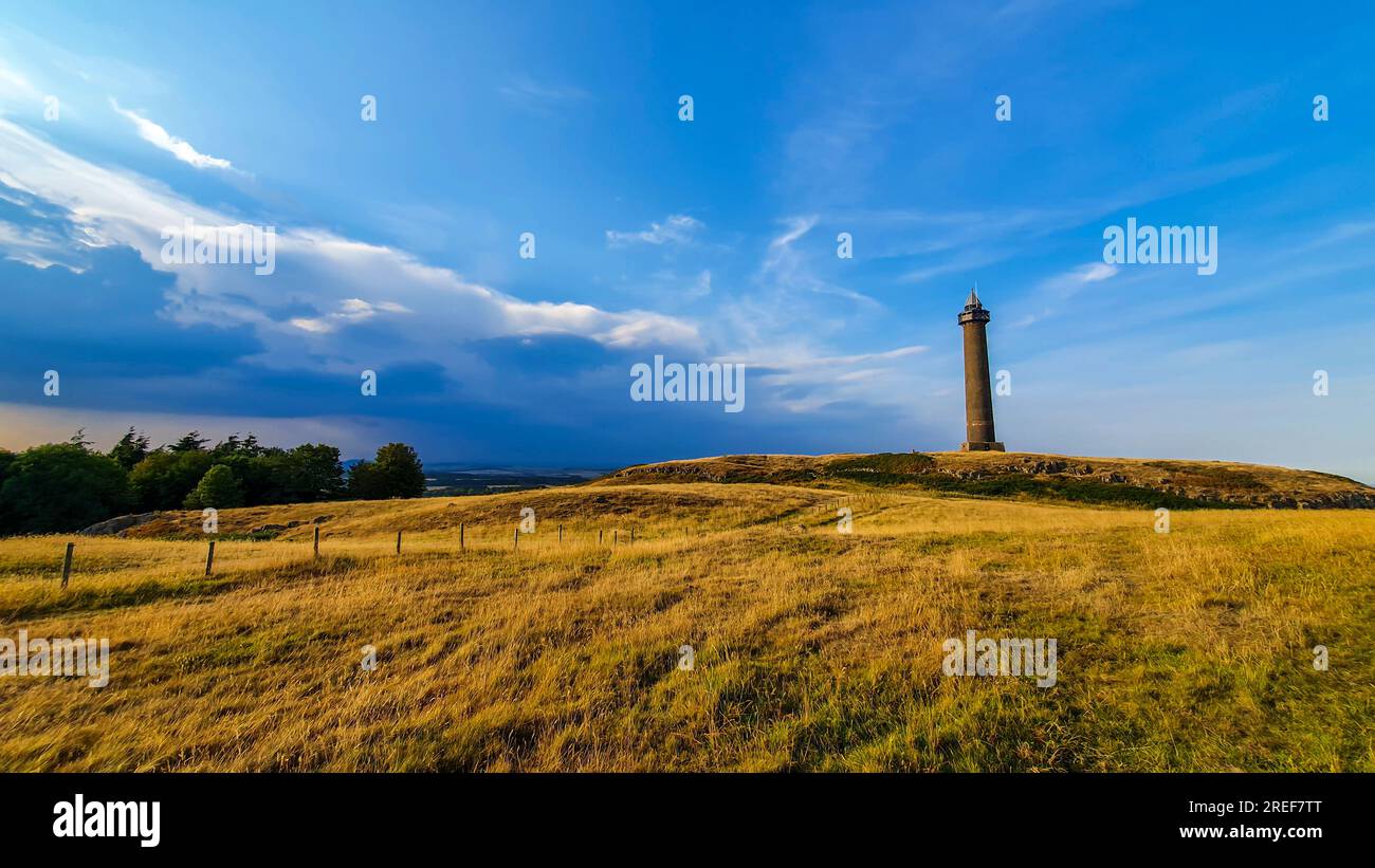 The Waterloo Monument, Scottish borders, jedburgh Stock Photo - Alamy