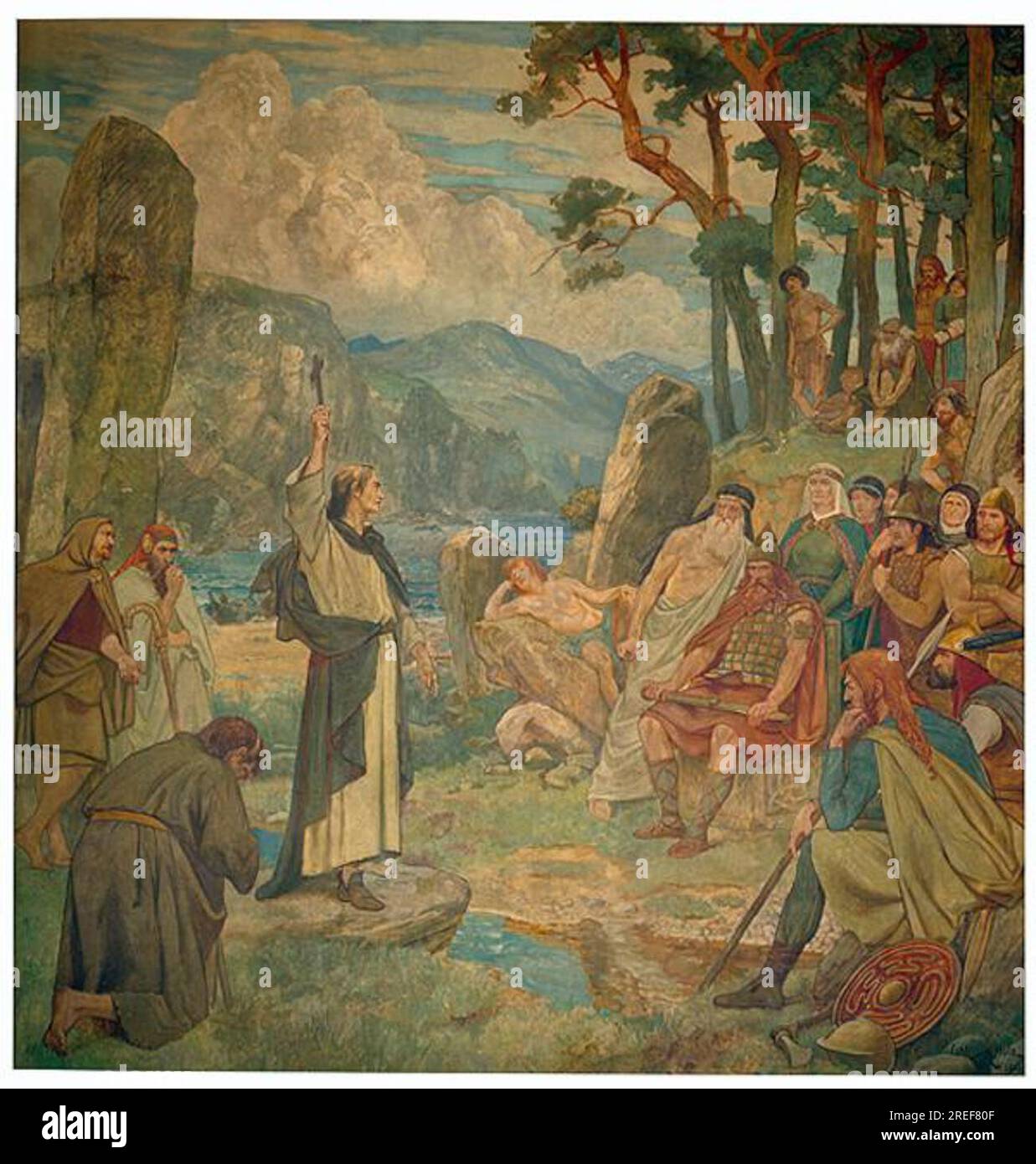 The Mission of St Columba to the Picts A.D. 563 1898 by William Hole ...